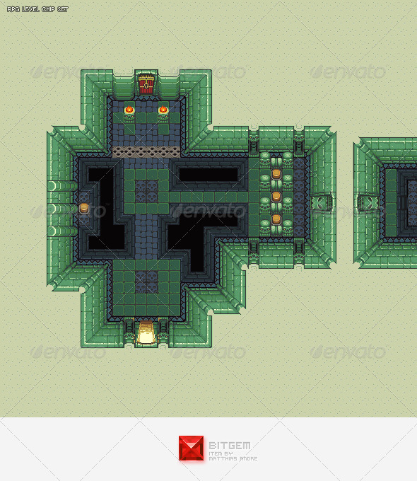 Isometric Game Tilesets from GraphicRiver