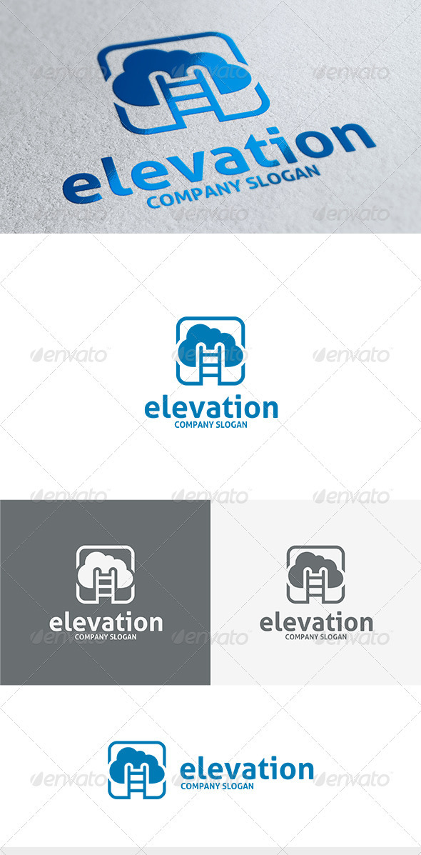 Elevation Mockup Graphics, Designs & Templates