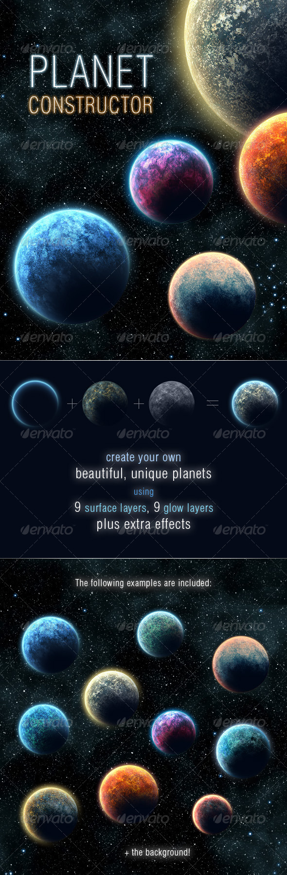 Planets Graphics, Designs & Templates | GraphicRiver