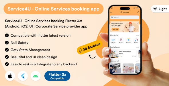 Service Booking Mobile App Templates | CodeCanyon