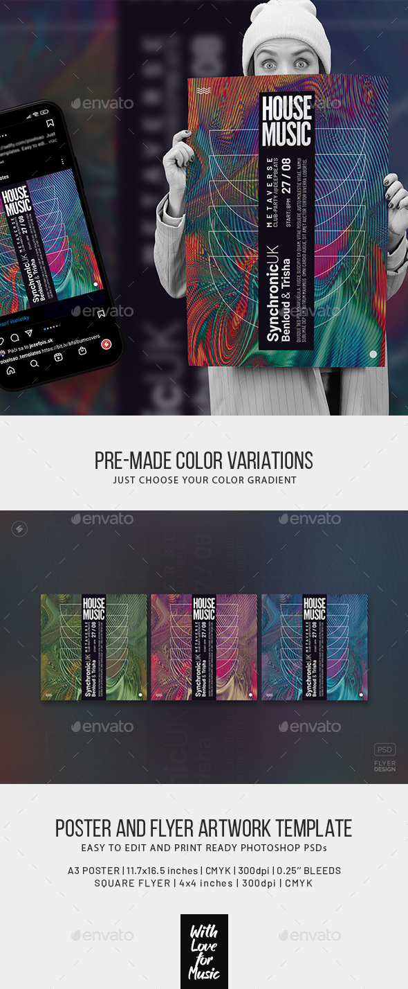 Trance Photoshop Graphics, Designs & Templates