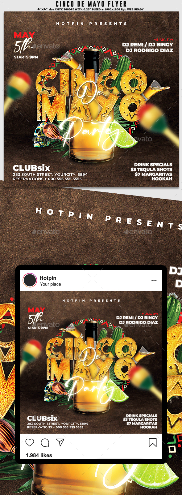 Cinco Graphics, Designs & Templates | GraphicRiver