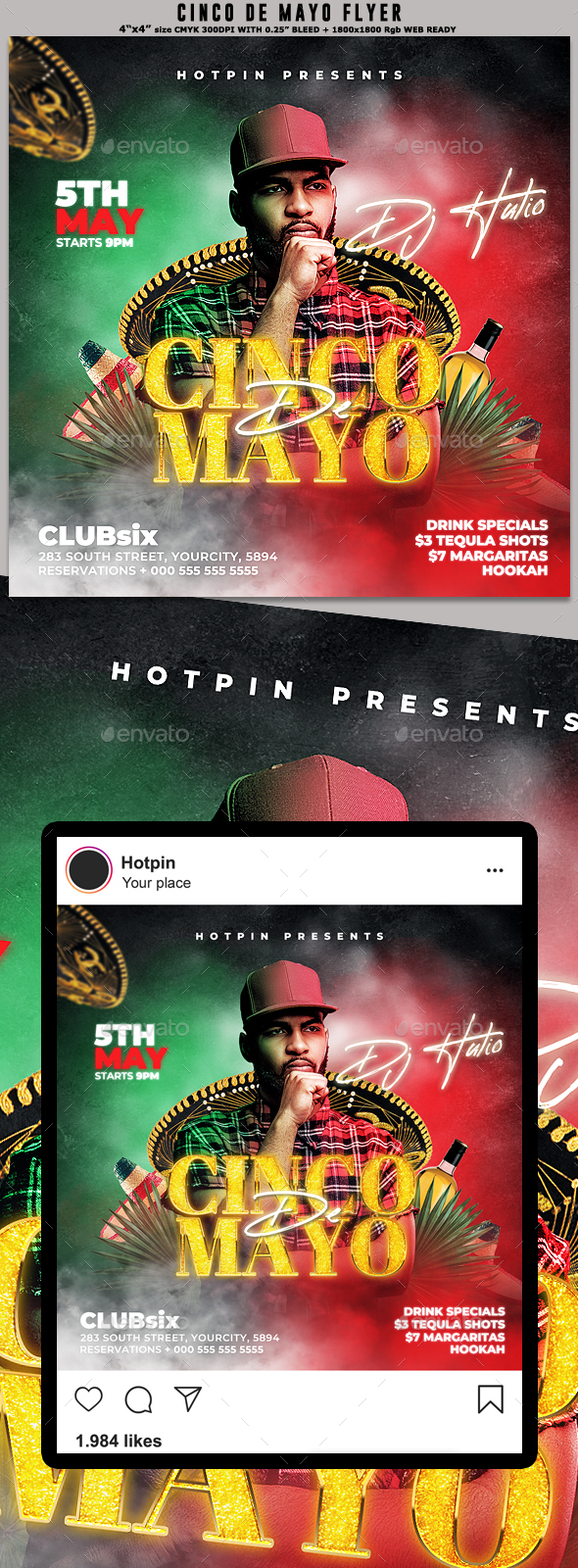 Cinco Graphics, Designs & Templates | GraphicRiver