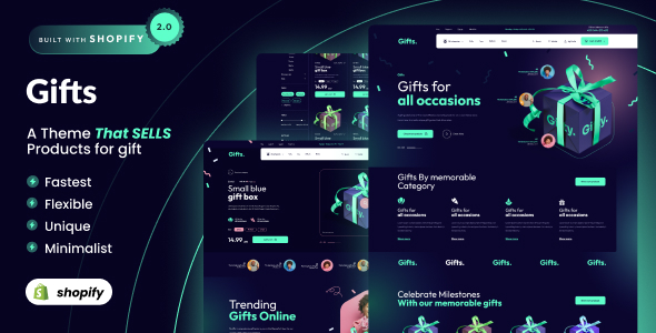 Gift Website Templates | ThemeForest
