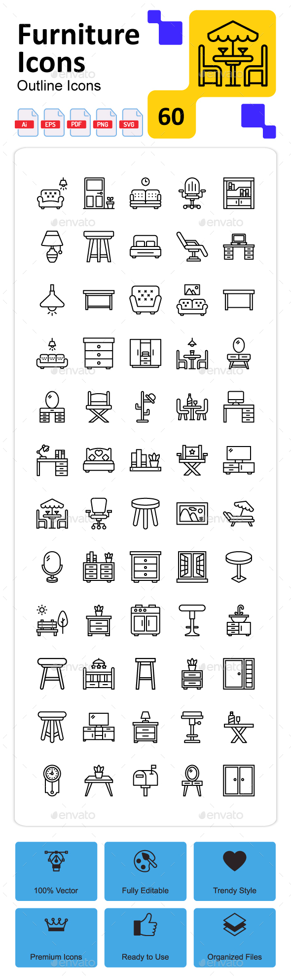 Object Icons from GraphicRiver