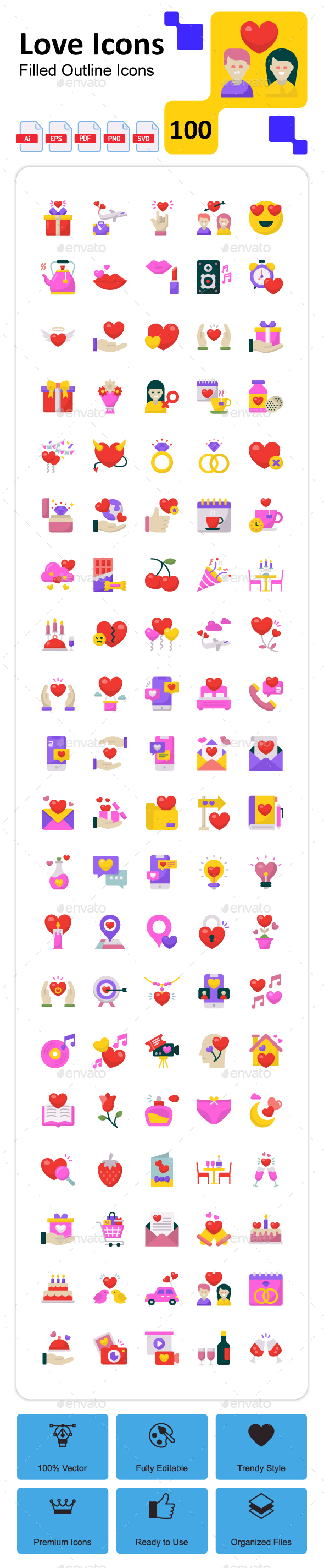 Character Icons from GraphicRiver