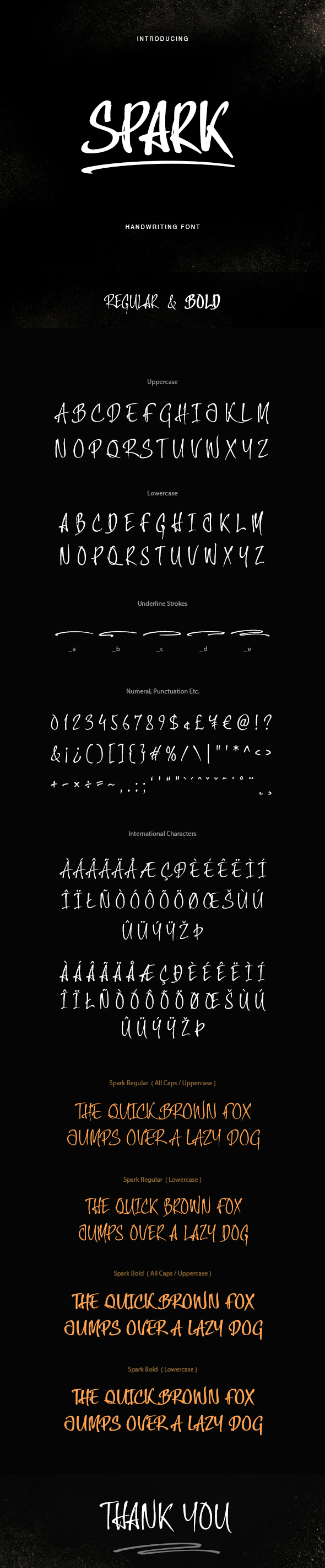 Spark Handwriting Font - Rocket Eleven Store