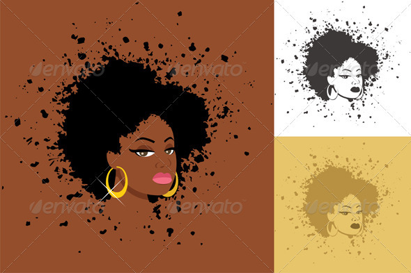 Afro Graphics, Designs & Templates | GraphicRiver