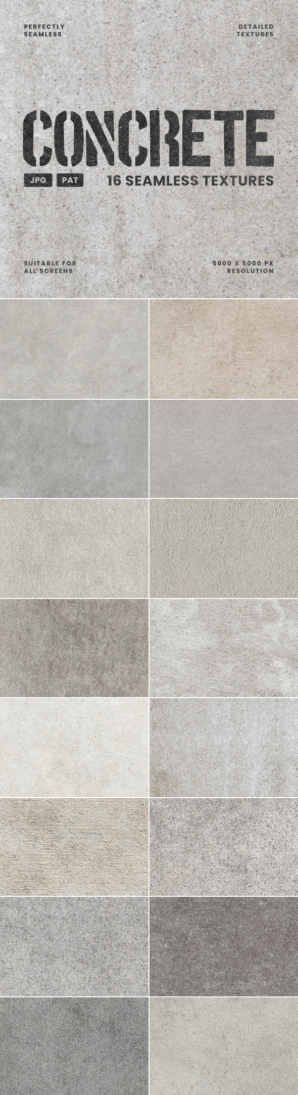 Seamless Concrete Textures - Rocket Eleven Store