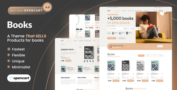 Bookstore Website Templates | ThemeForest