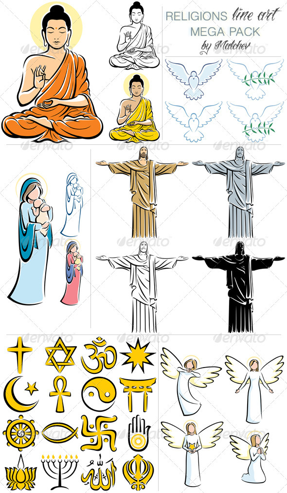 Religion Graphics, Designs & Templates | GraphicRiver