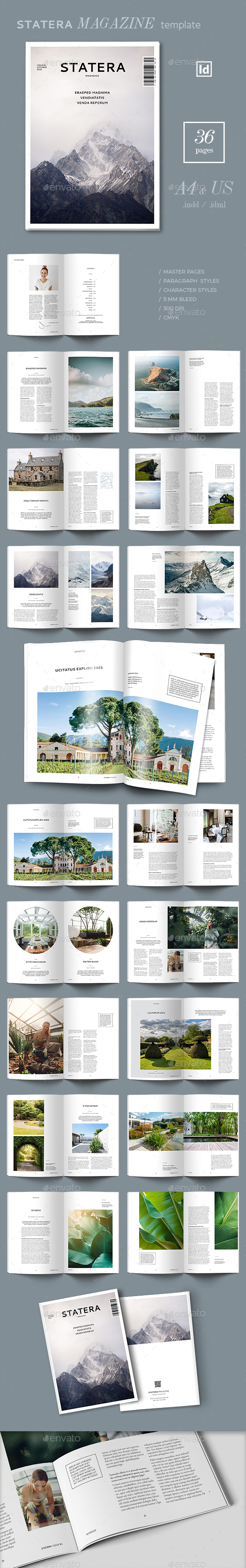 Magazine Graphics, Designs & Templates | GraphicRiver