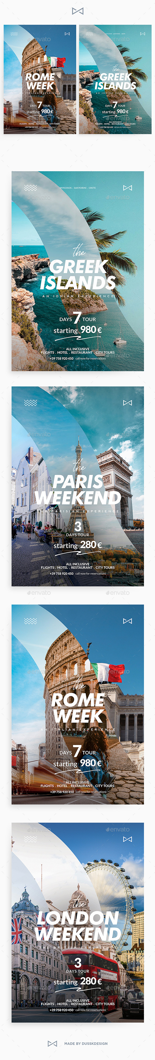 Travel Graphics, Designs & Templates | GraphicRiver