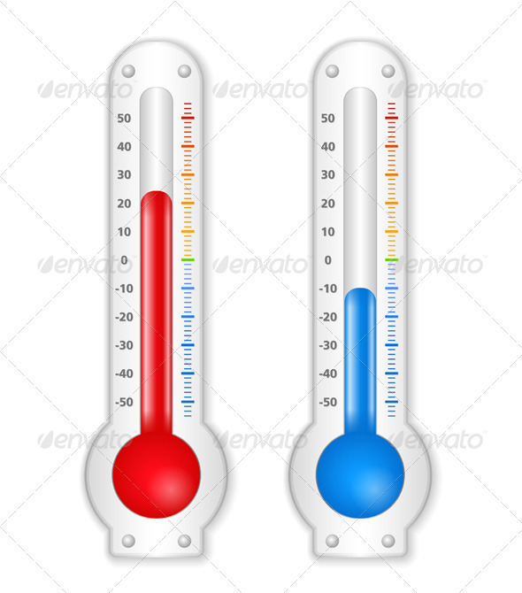 Thermometer Graphics, Designs & Templates | GraphicRiver