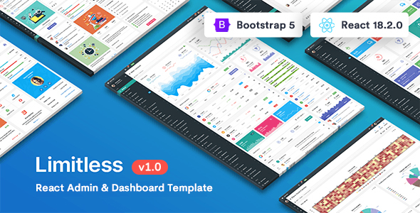 Limitless React Admin And Dashboard Template Ethemepro