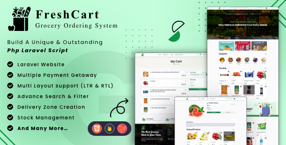 Grocery Store PHP Scripts | CodeCanyon