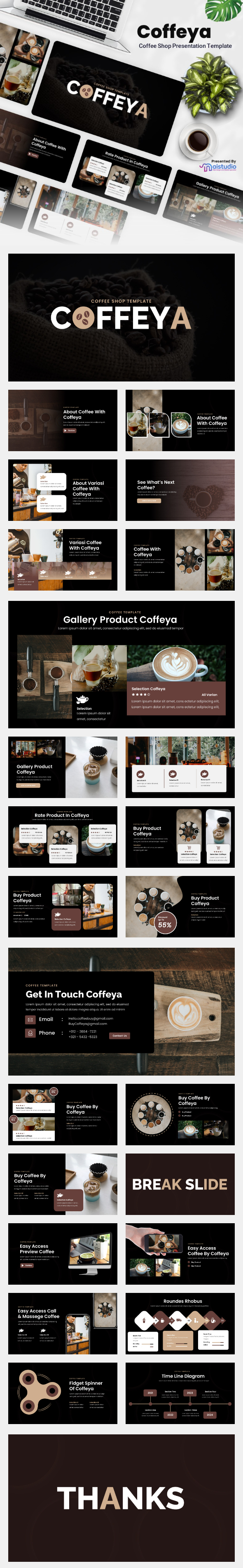 Cafe Presentation Templates | GraphicRiver