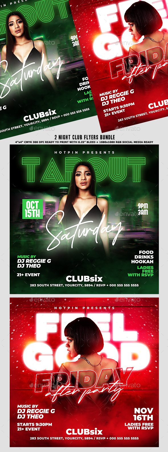 Club Graphics, Designs & Templates | GraphicRiver