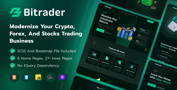 Forex Trading HTML Website Templates | ThemeForest