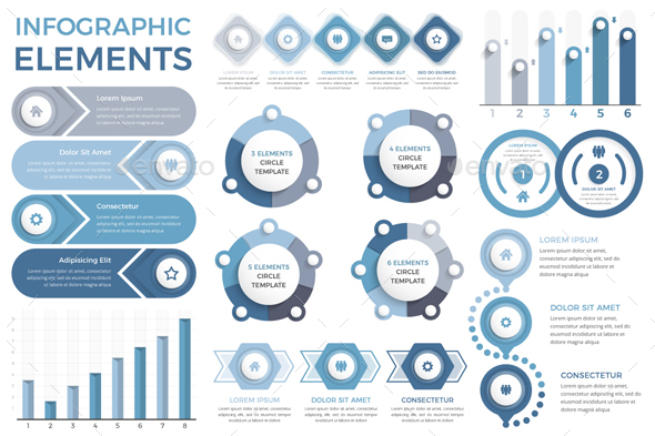 Infographic Templates from GraphicRiver
