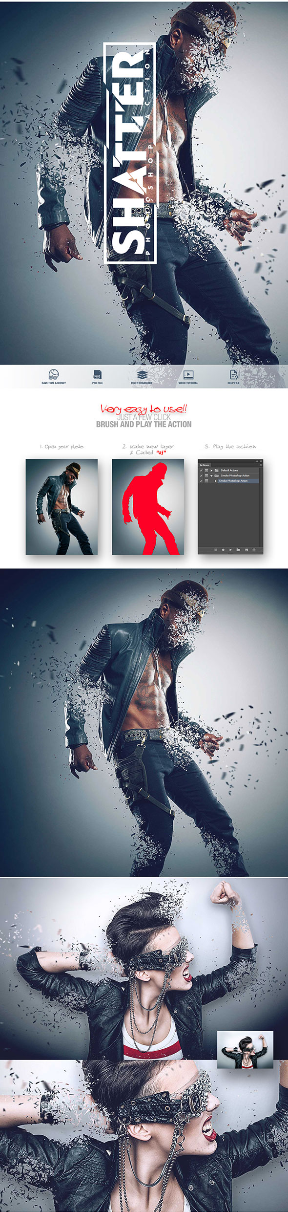 Shatter Graphics, Designs & Templates | GraphicRiver
