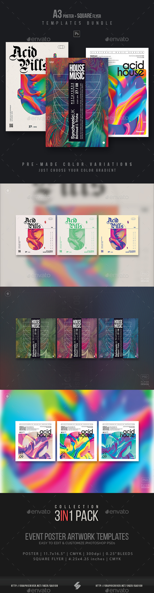 Acid Graphics, Designs & Templates | GraphicRiver