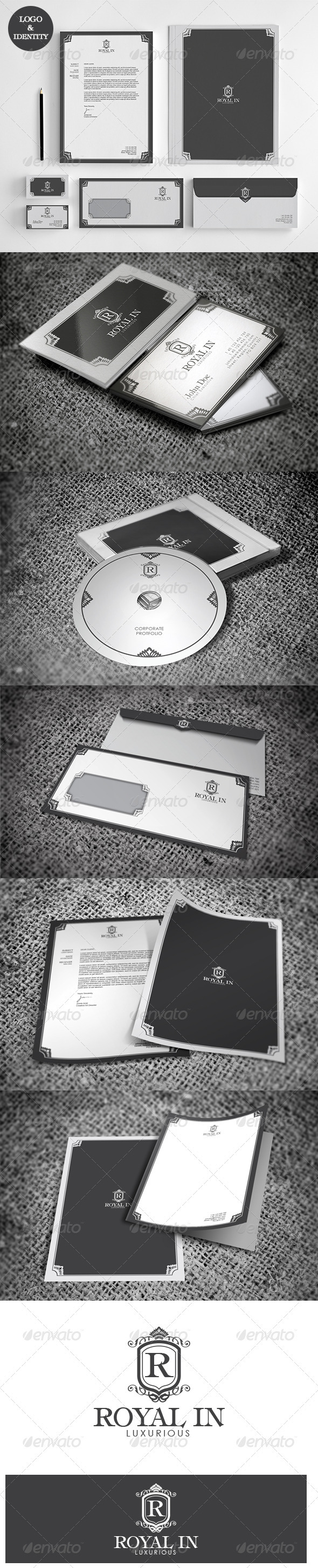 Royal Letterhead Graphics, Designs & Templates