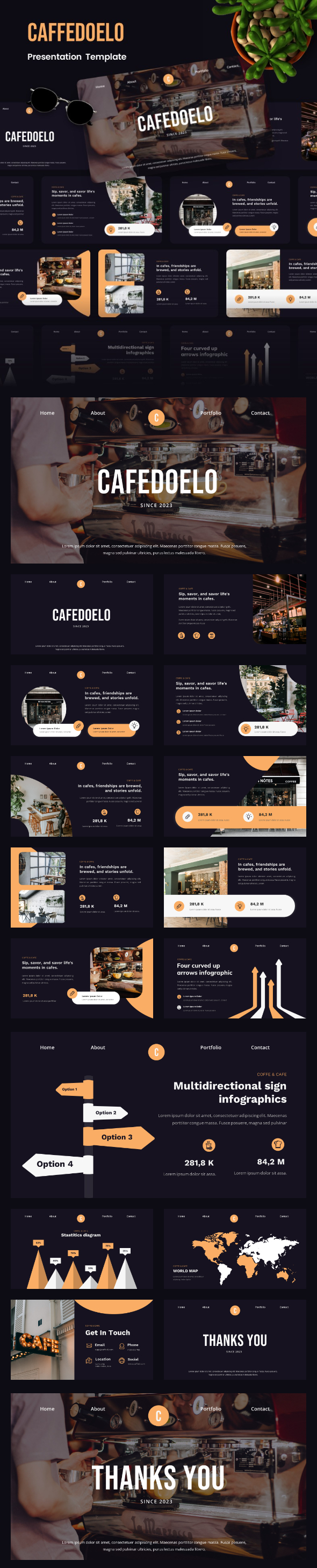 Cafe Presentation Templates | GraphicRiver