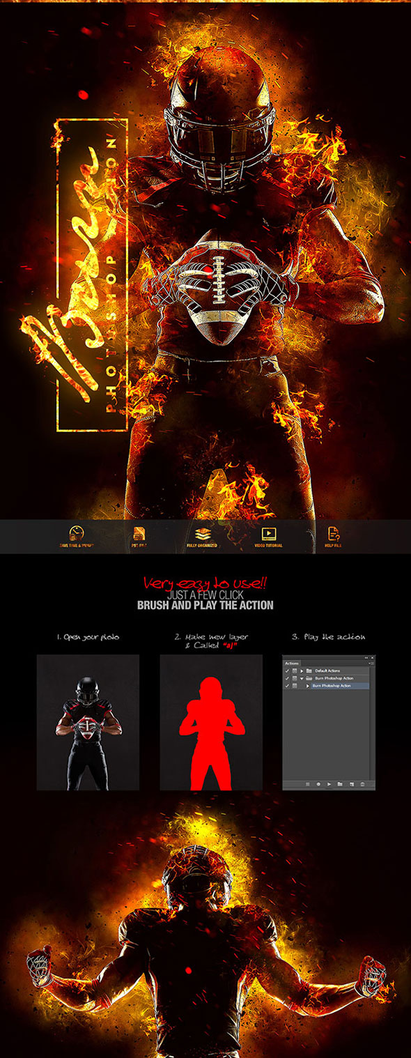 Burn Graphics, Designs & Templates | GraphicRiver