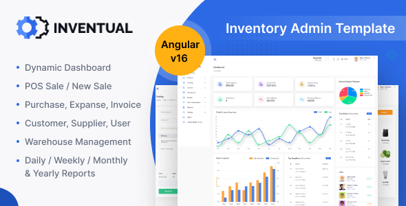Inventory HTML Website Templates | ThemeForest