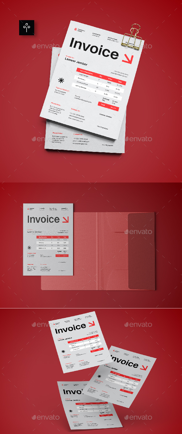 Business Proposal & Invoice Templates from GraphicRiver