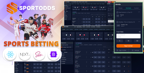 Sports Betting Website Templates | ThemeForest