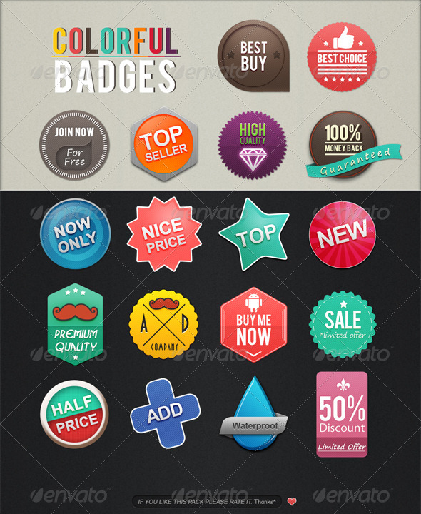 Badge Graphics, Designs & Templates from GraphicRiver
