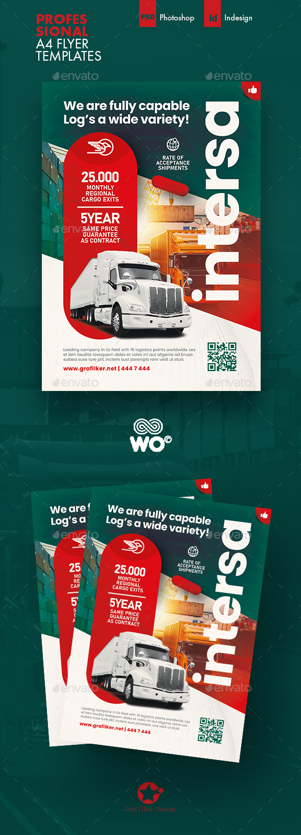 Logistics Graphics, Designs & Templates | GraphicRiver