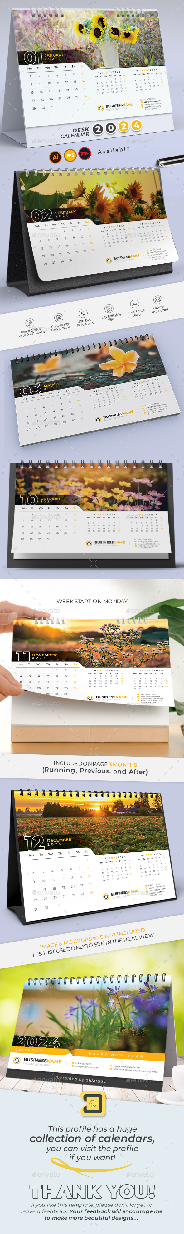Calendar Calendar Templates & Designs | GraphicRiver