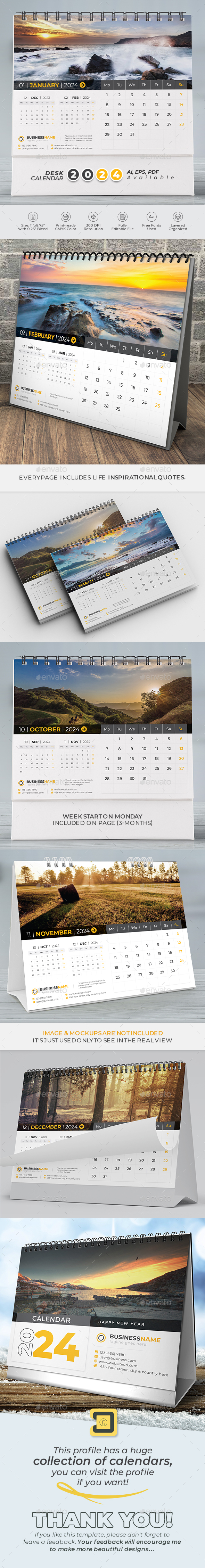 Calendar Calendar Templates & Designs | GraphicRiver