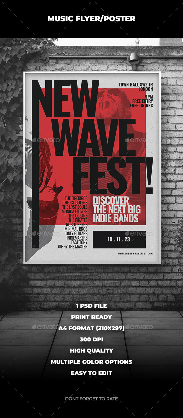 Poster Graphics, Designs & Templates | GraphicRiver