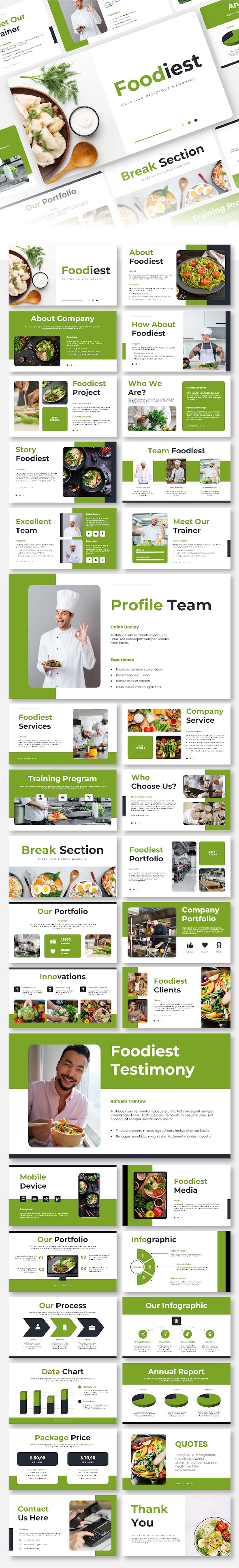 Food PowerPoint Templates | GraphicRiver