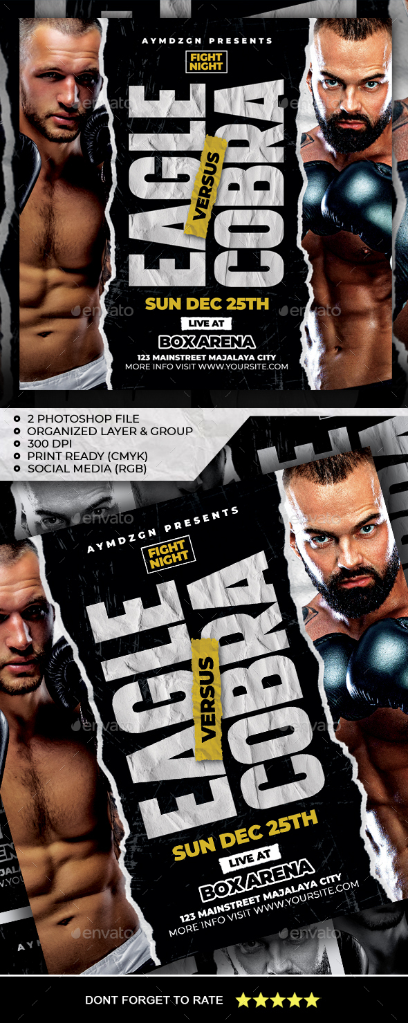 Ufc Graphics, Designs & Templates | GraphicRiver
