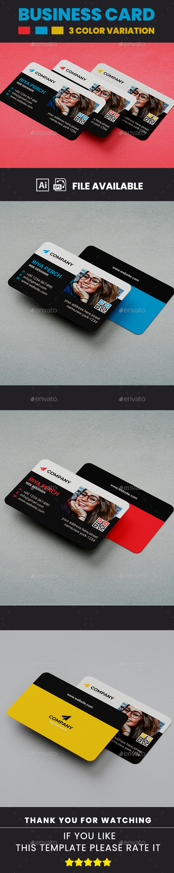 2024's Best Selling Business Card Templates & Designs