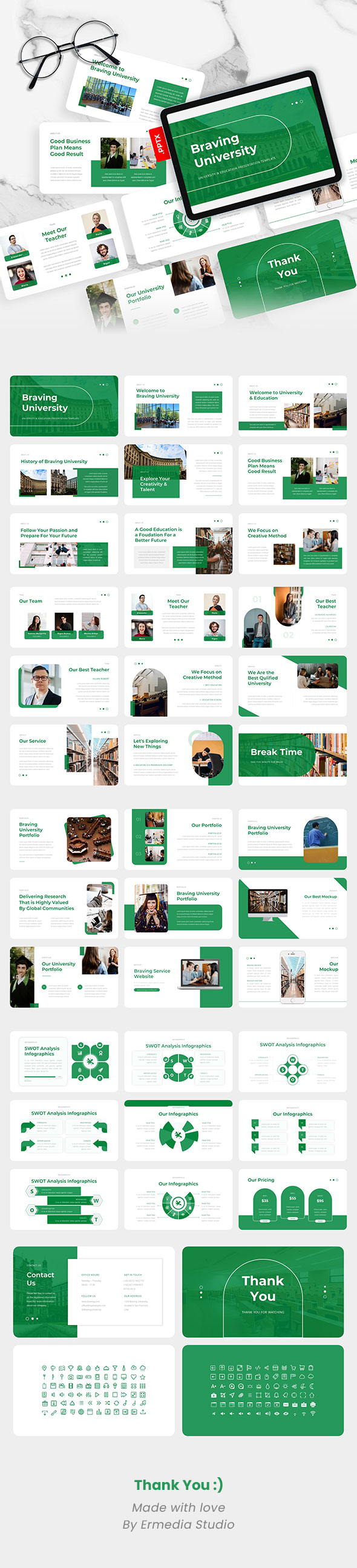 University Presentation Templates | GraphicRiver