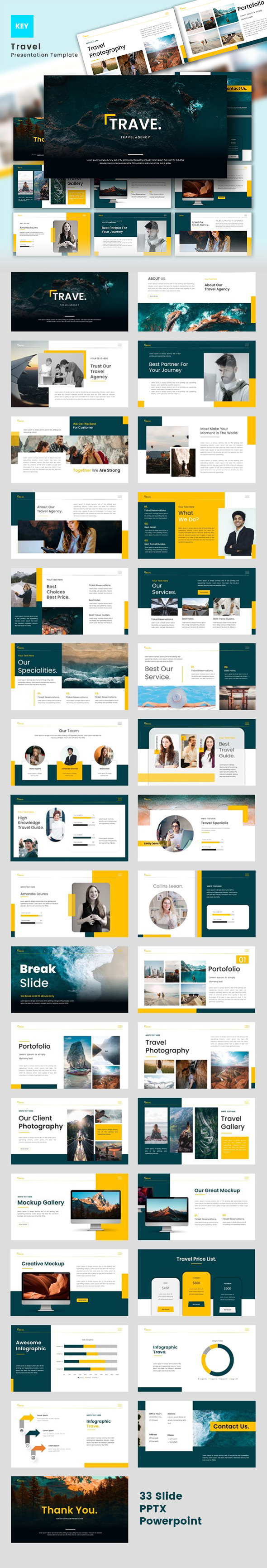 Travel PowerPoint Templates | GraphicRiver