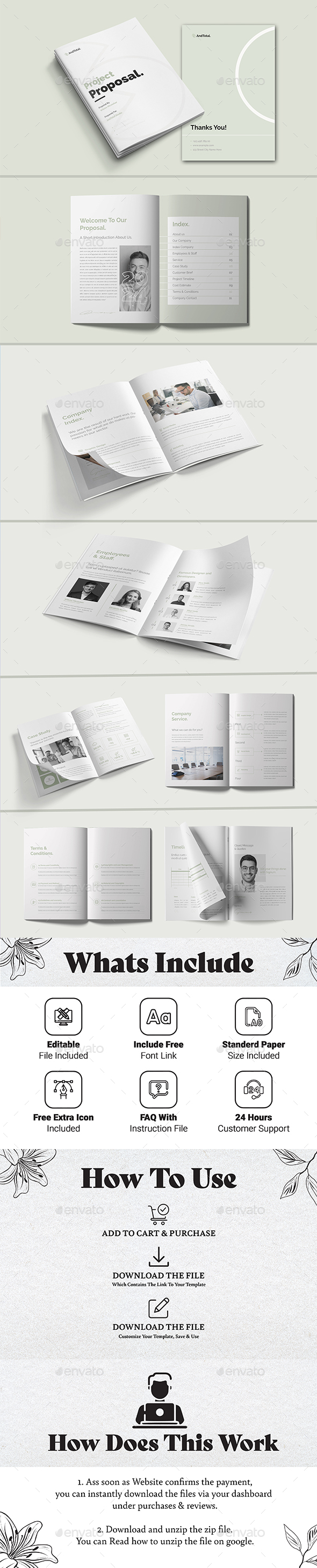 Business Proposal & Invoice Templates from GraphicRiver