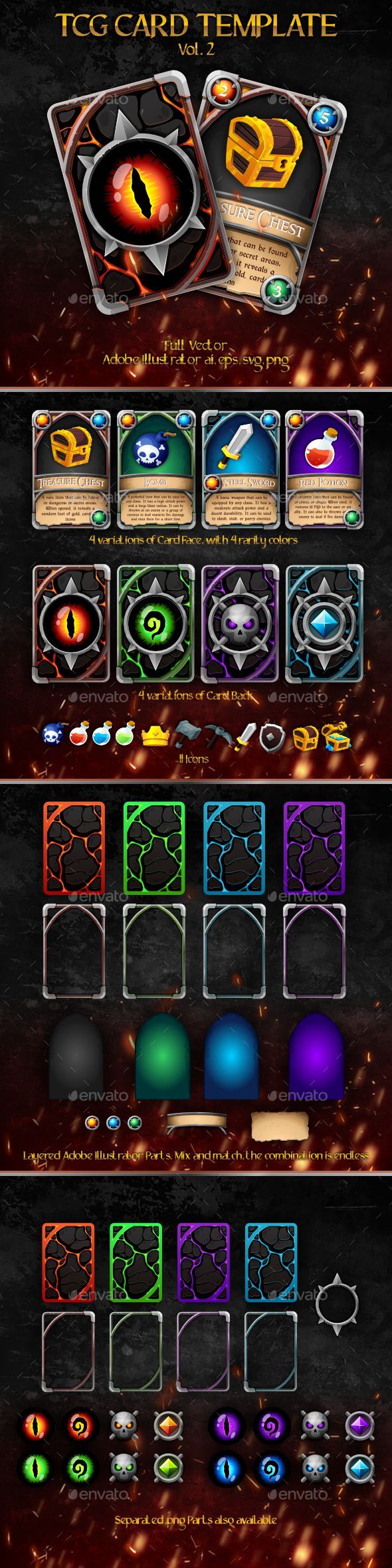 Tcg Graphics, Designs & Templates | GraphicRiver