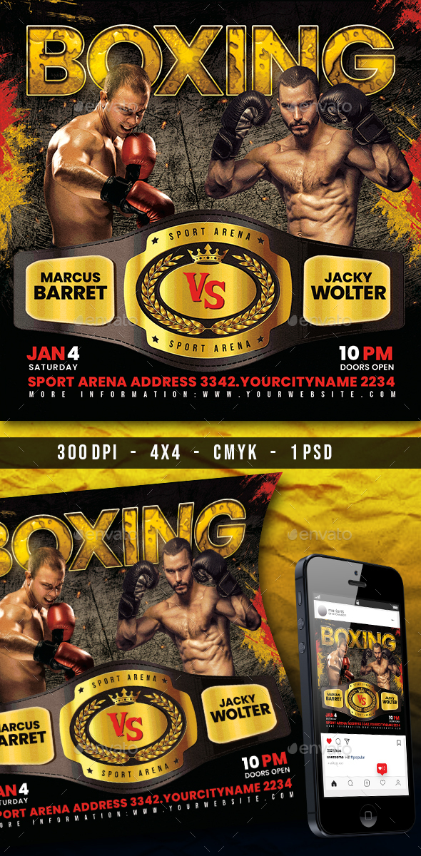 Ufc Graphics, Designs & Templates | GraphicRiver