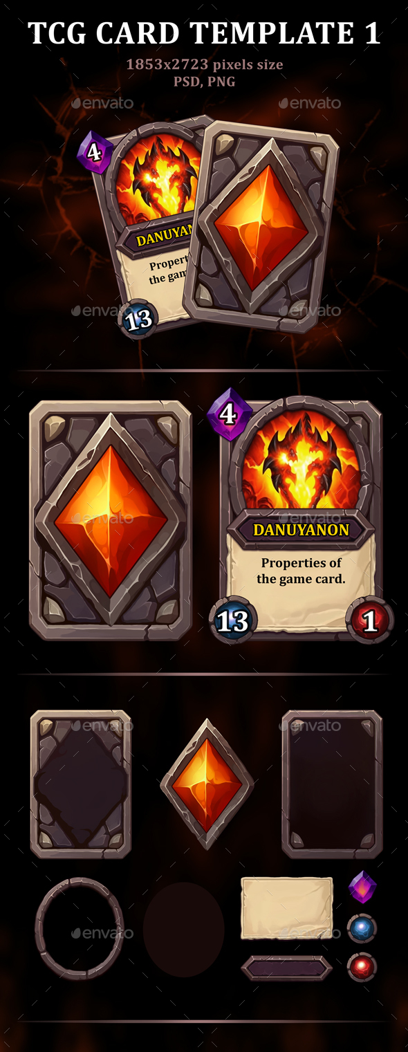 Tcg Graphics, Designs & Templates | GraphicRiver