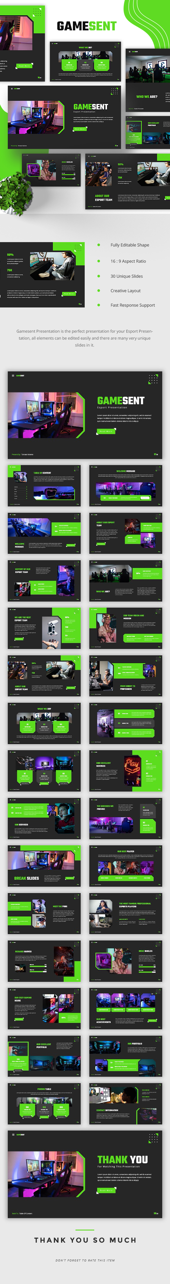 Esports PowerPoint Templates | GraphicRiver