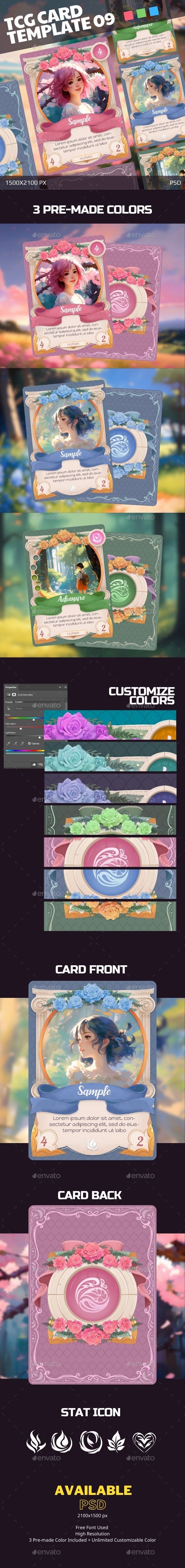 Tcg Graphics, Designs & Templates | GraphicRiver