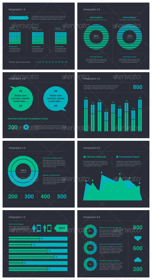Stats Infographic Templates | GraphicRiver