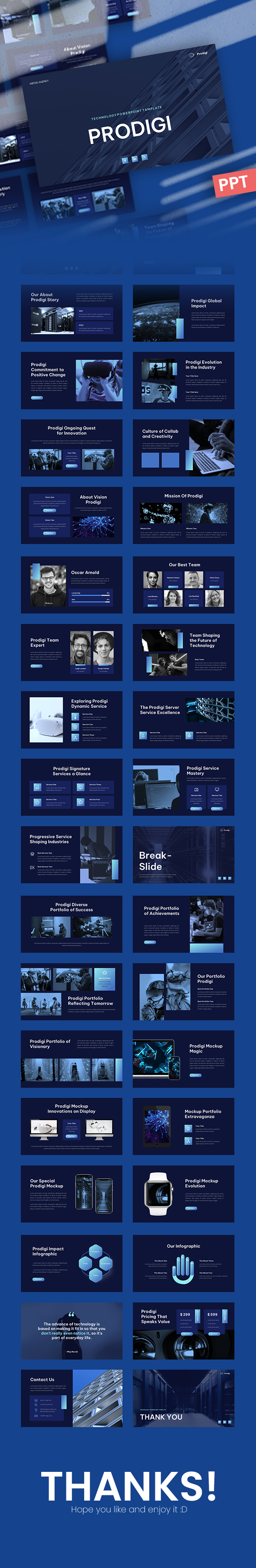 Technology PowerPoint Templates | GraphicRiver